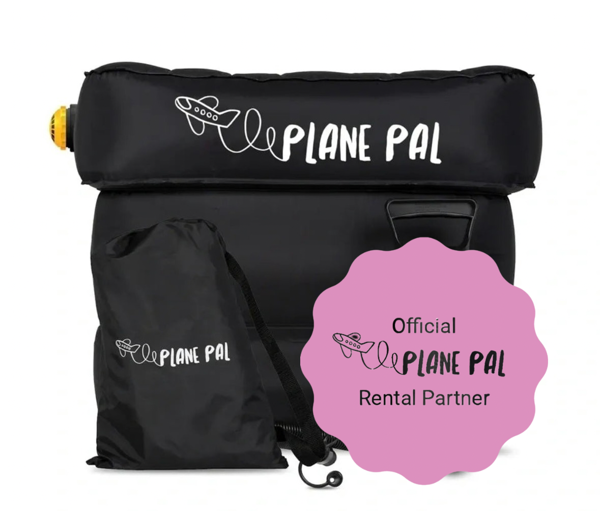 Plane Pal Full Kit Pillow & Pump Hire - Tiny Explorers